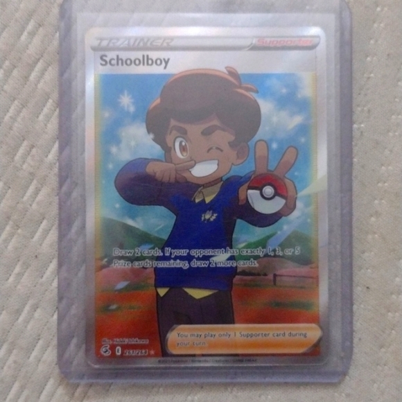 Pokemon | Toys | Pokemon Schoolboy Trainer Holographic263264perfect ...